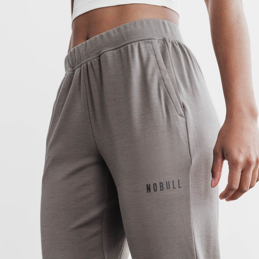 Women's Dark Fallen Rock Blended Merino Wool Track Pant | NOBULL