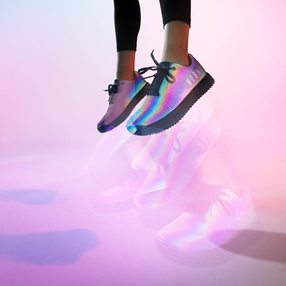 Men's Blue Opal Ripstop Iridescent Impact Shoes | NOBULL